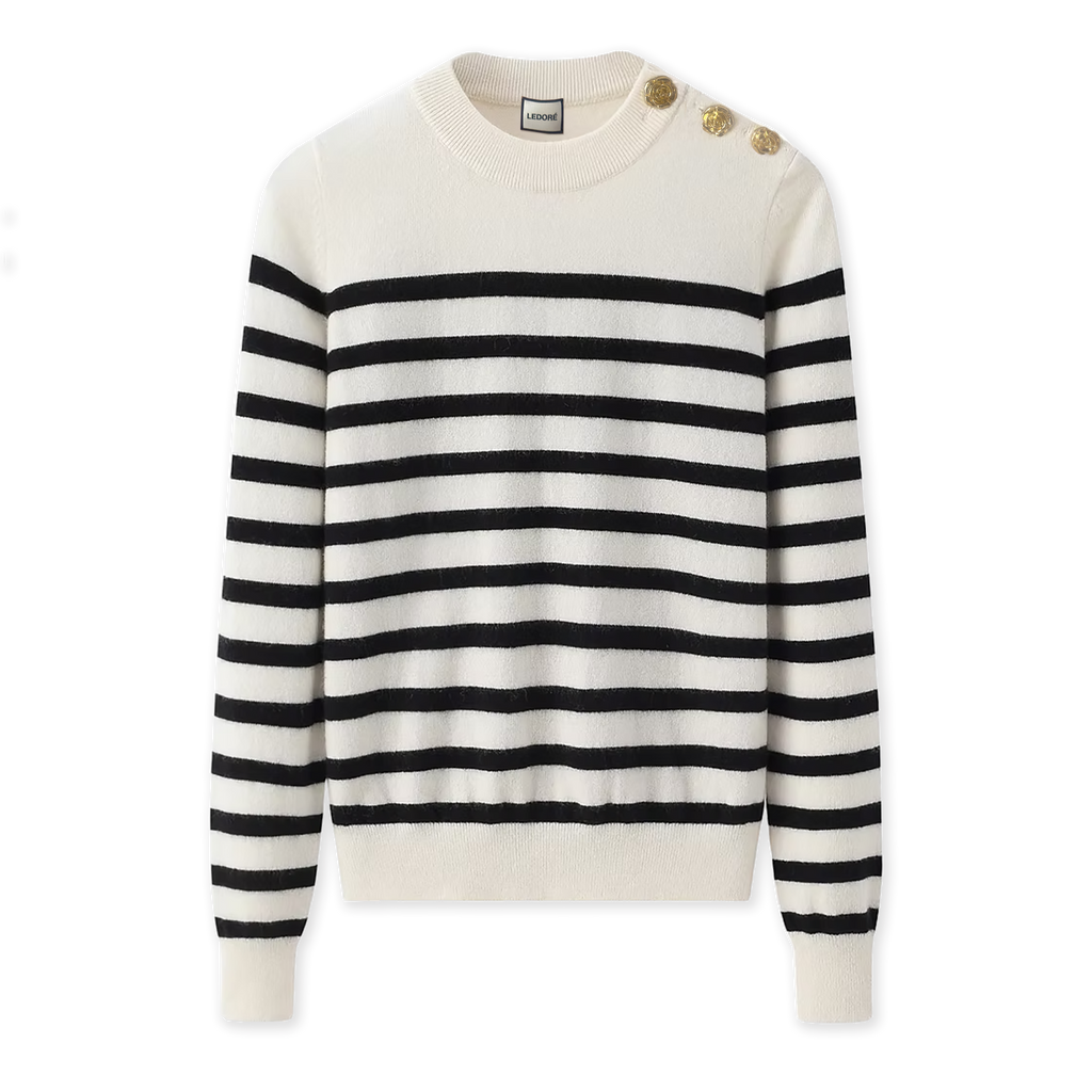 LeDoré Cashmere Marinière Sweater